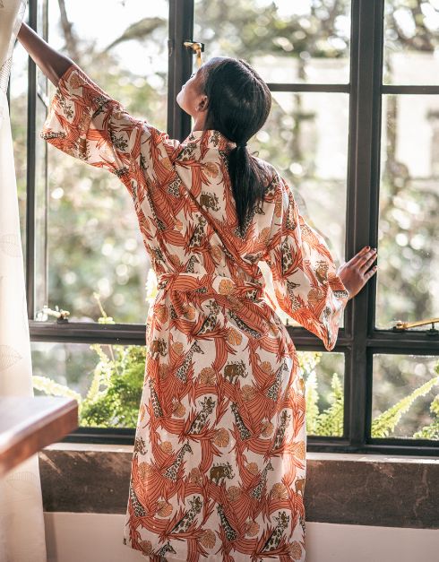 BESPOKE PRINTED ROBES – GiraffeManorShop